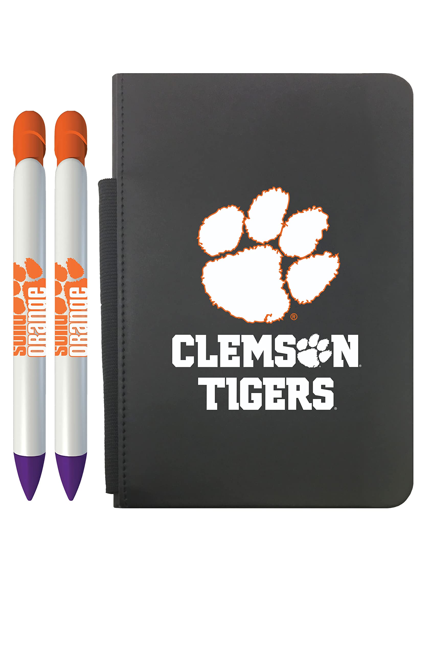 Greeting Pen Clemson Tigers 5" X 8.25" Notebook / 2 Pen Set (1212M2)
