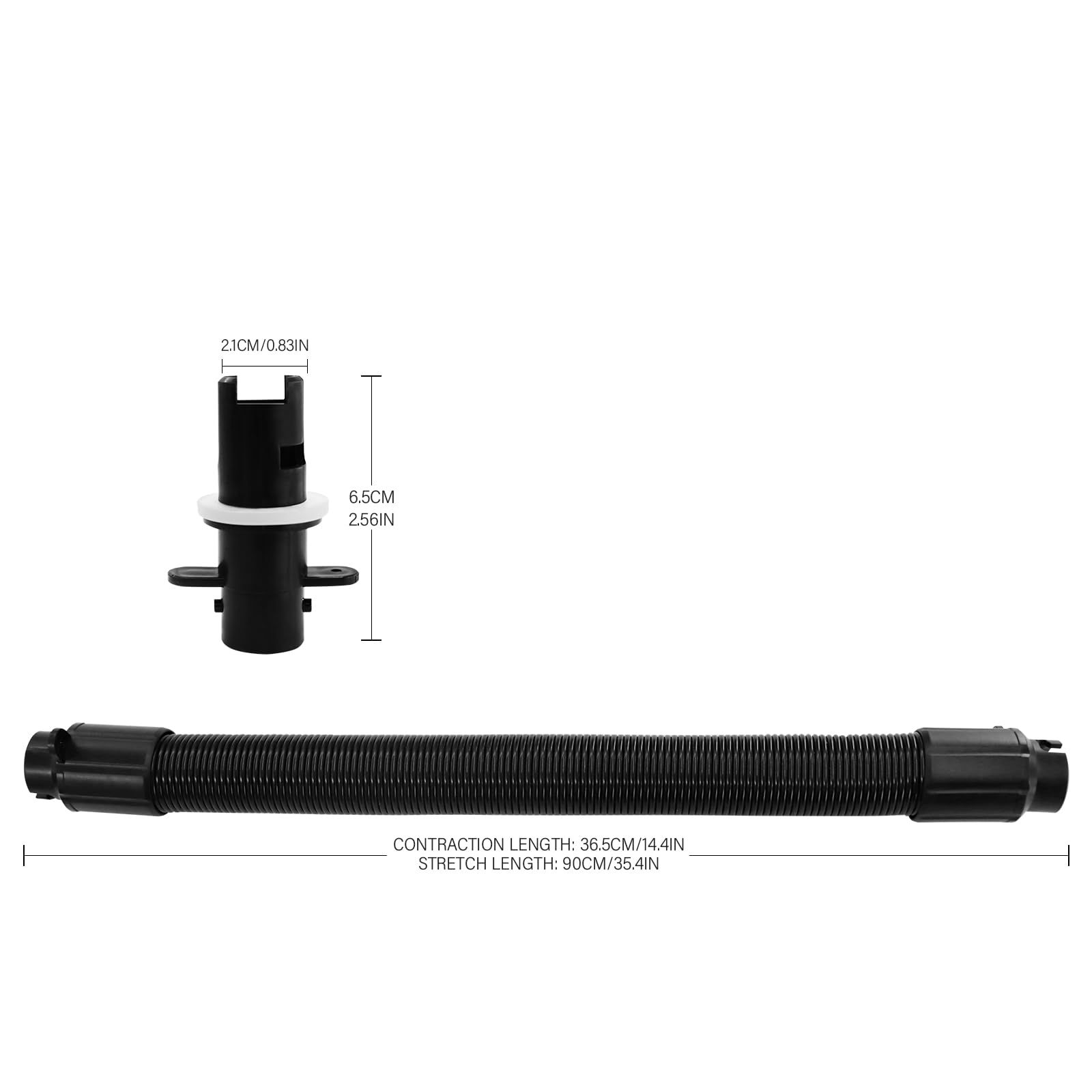 IBATMS Replacement Air Pump Hose Pump Nozzle for Air Pump Connector Gymnastics Mat Air Tumble Track Mat Inflatable Swiming Pool Air Pump