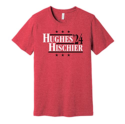 Hughes & Herschier '24 - Political Campaign Parody Shirt - Red - Small
