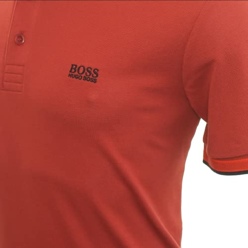 Hugo BOSS Men's Paddy Polo Shirt, Medium Red 611, XX-Large