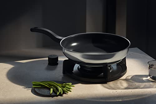 WMF 733646299 Devil Hand Wash Frying Pan Teflon Platinum coating 24 cm Diameter Devil Stainless Steel Cromargan Stainless Steel Suitable for Induction, Stainless Steel, Silver, 46 x 26 x 8,19999999999