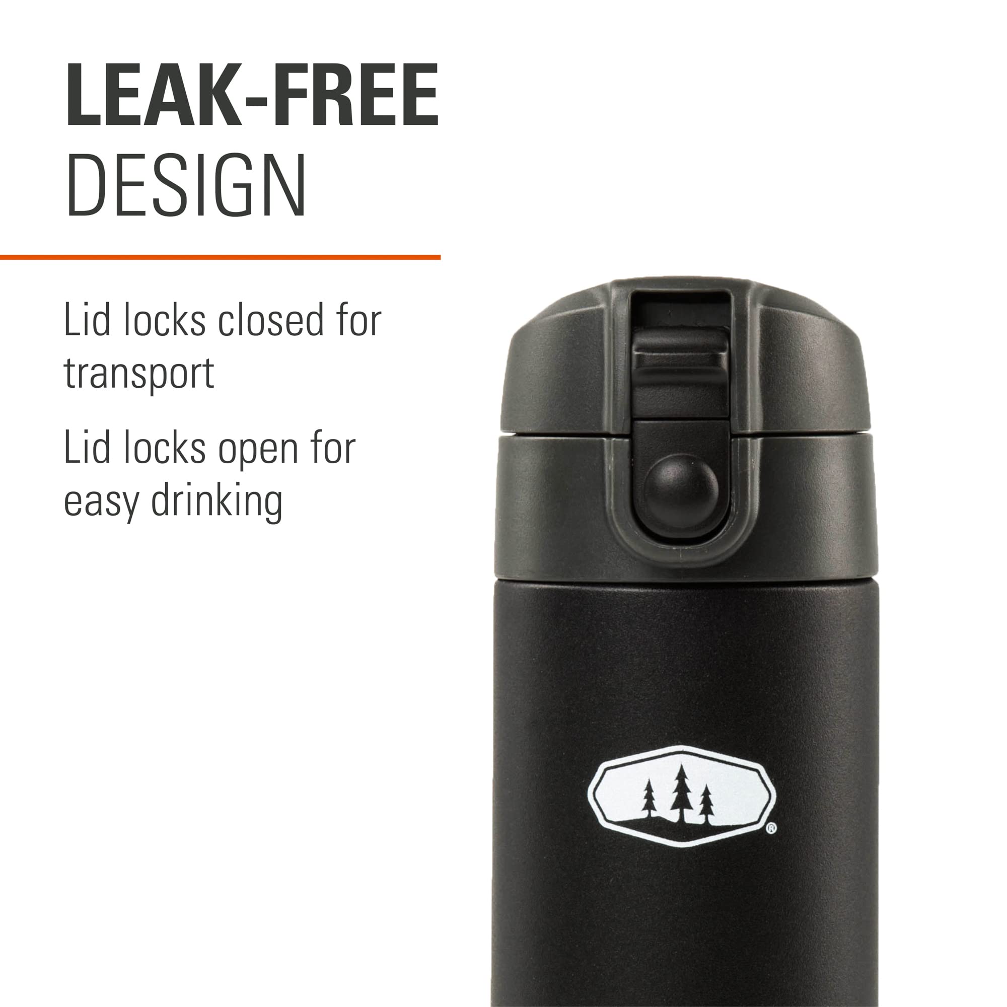 GSI Outdoors, Microlite Water Bottle, Vacuum-Insulated Stainless Steel, for Camping, True Blue, 24 Fluid Ounces