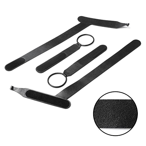 MODJUEGO Leather Long Wrist Band Strap for Oculus Quest 2 VR Accessories Anti Falling Handle Long Fixed Strap Belt Handle Grip
