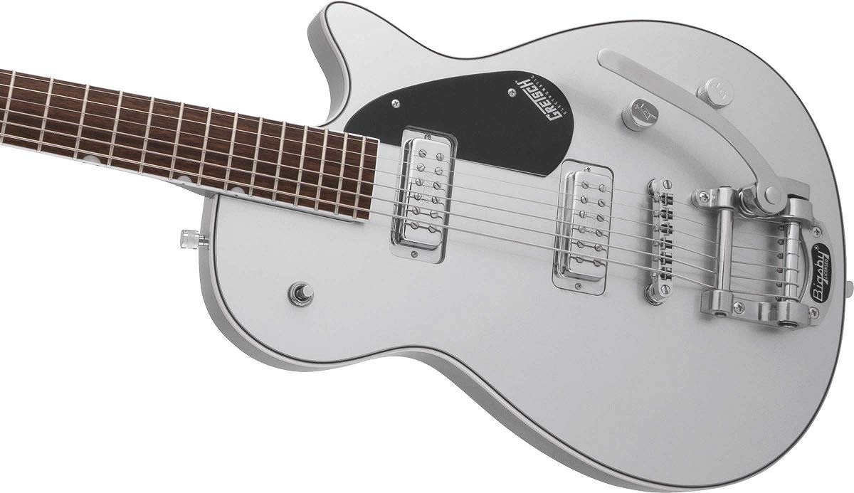 Gretsch G5260T Electromatic Jet Baritone Airline Silver w/Bigsby