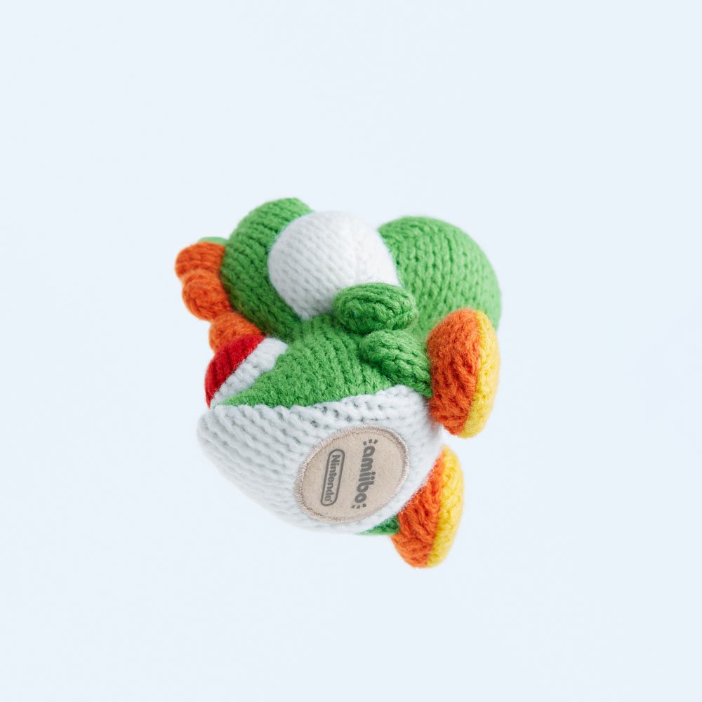 Green Yarn Yoshi Amiibo - Europe/Australia Import (Yoshi's Woolly World Series)
