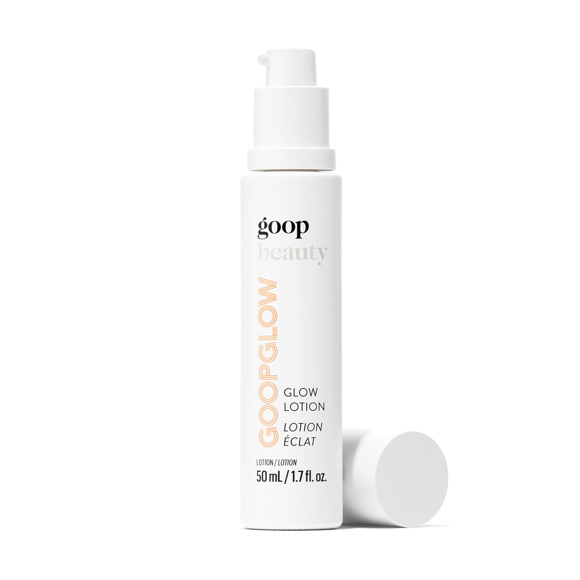 Goop Beauty Glow Lotion 1.7 fl oz | Vitamin C & Kakadu Plum Moisturizer | Citrus Scent | Dewy Skin | Silicone & Paraben Free