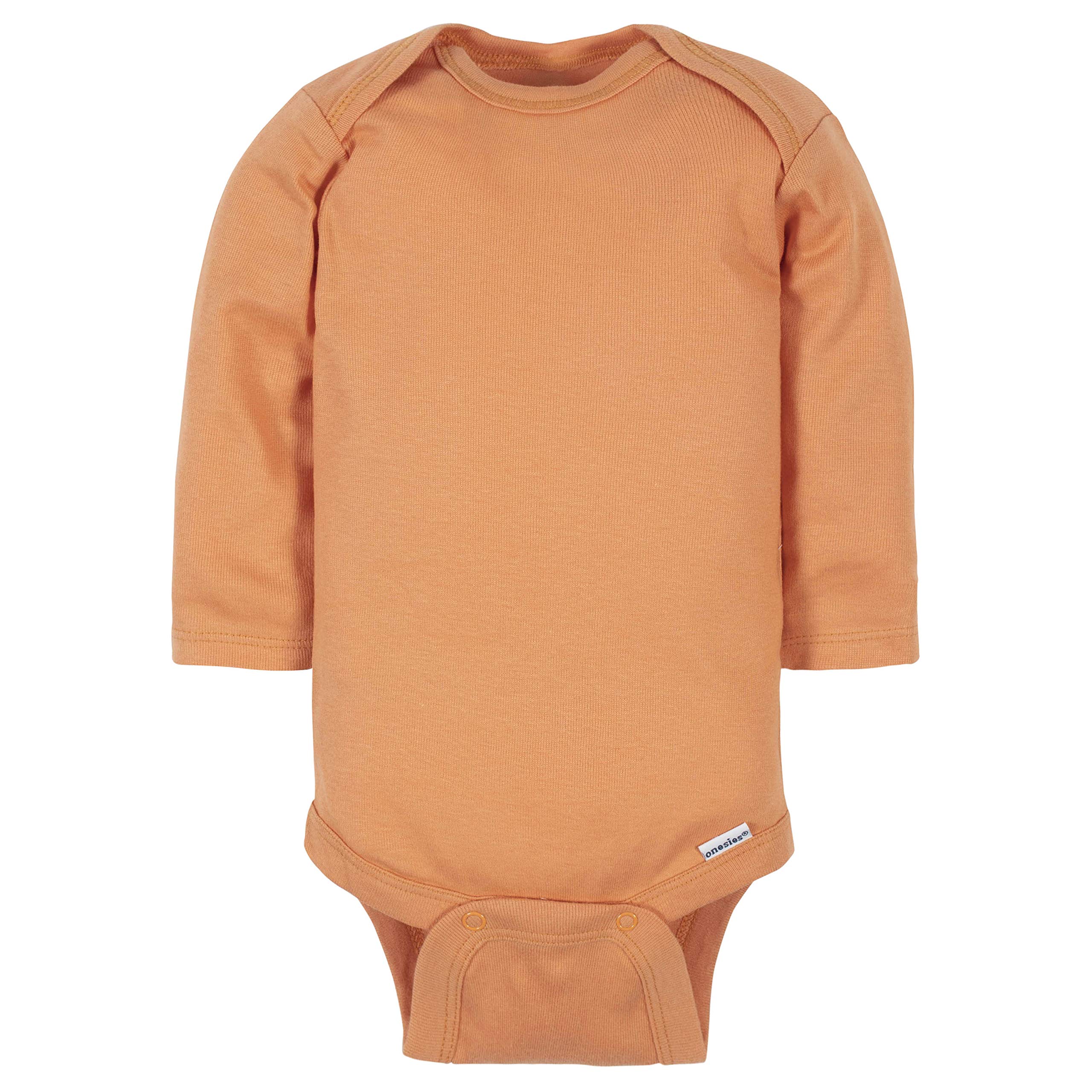 Gerber Baby Boys' 6-Pack Long-Sleeve Onesies Bodysuit, Jungle Blue, 12 Months