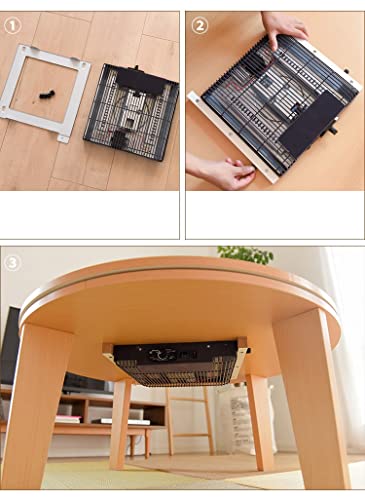 GUABI-CHENCHEN Kotatsu Futon Rectangle Shape, Kotatsu Table with Heater and Blanke, Available in Four Seasons, Easy to Clean, Double-Sided Use Soft Flannel Kotatsu Futon Comforter CHENCHEN