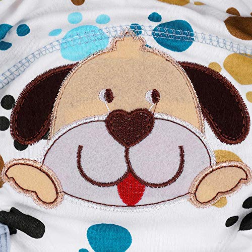 HaimoBurg 3 Pack Baby Toddler Potty Training Pants Reusable Underwears Diapers