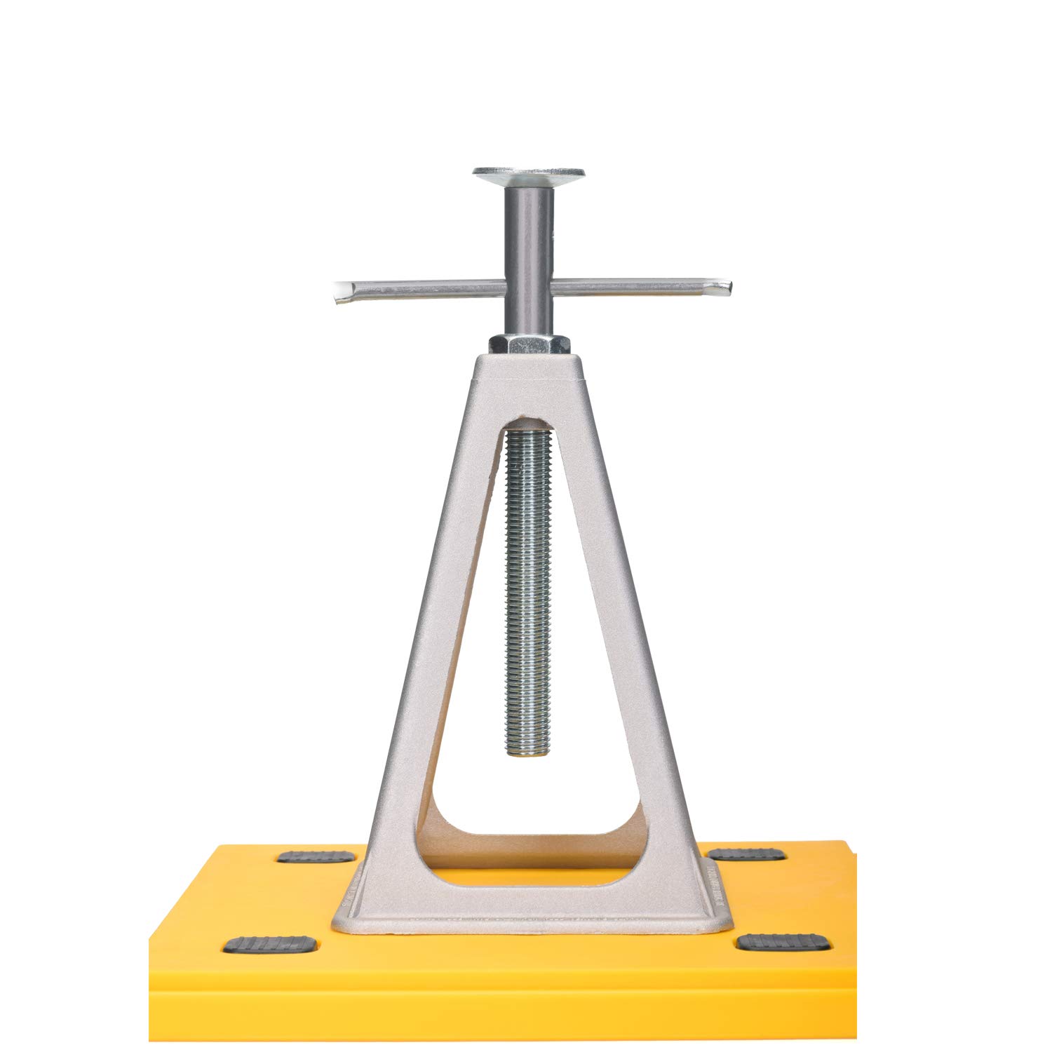 Homeon Wheels Aluminum Stabilizer Stack Jacks for RV,Travel Trailers, Pop-Up Camper, Cars or Boats,Can Support Up to 7936 lbs, Extends 17"- (4 Pack)