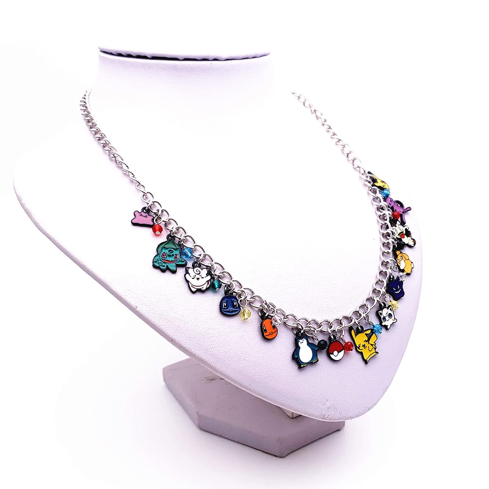 HYTAIBB Enthusiast Eev Evolutions Cartoon Charm necklace Gifts for Men woman girl
