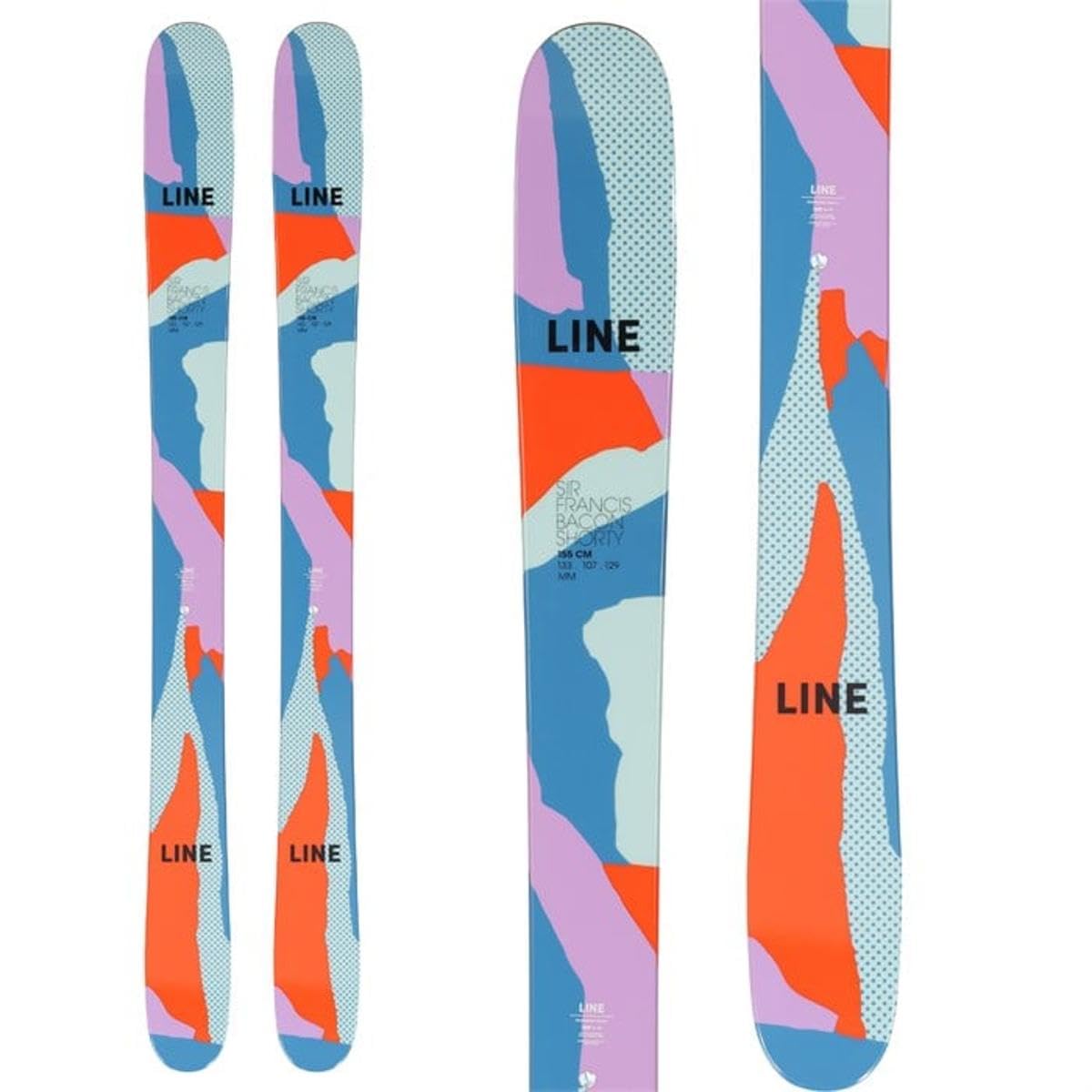 Line Sir Francis Bacon Shorty Mens Skis 165cm