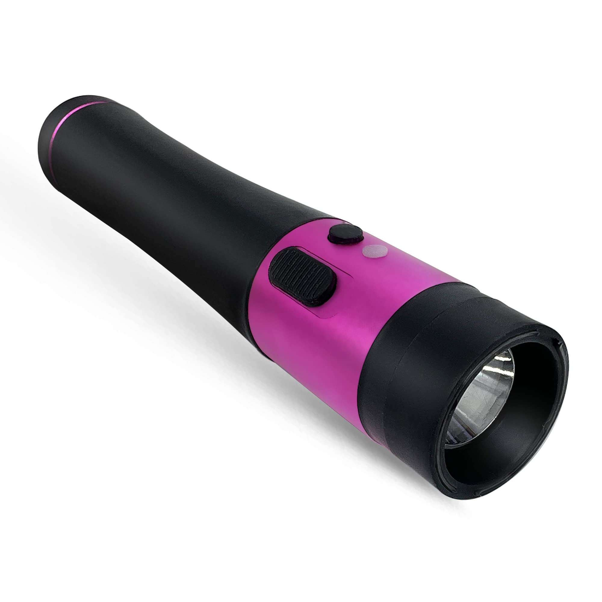 Guard Dog T-10000 Stun Gun Flashlight, Rechargeable with Safety Pin, Car Charger Included, Wrist Strap