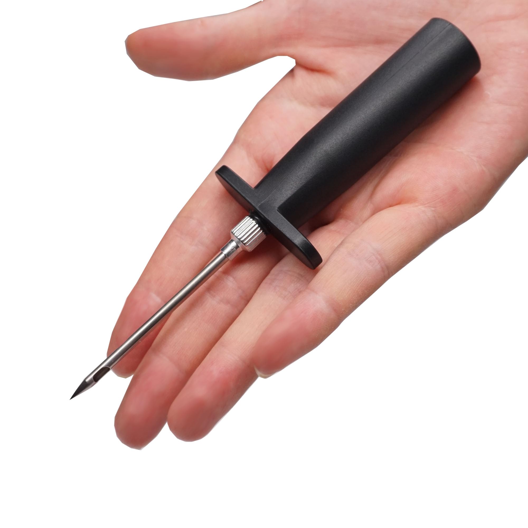 YANDIA Fish Venting Tool Three Sizes of Stainless Steel Needle with Plastic Storage Bin (Fish Will Not Clog The Needle)