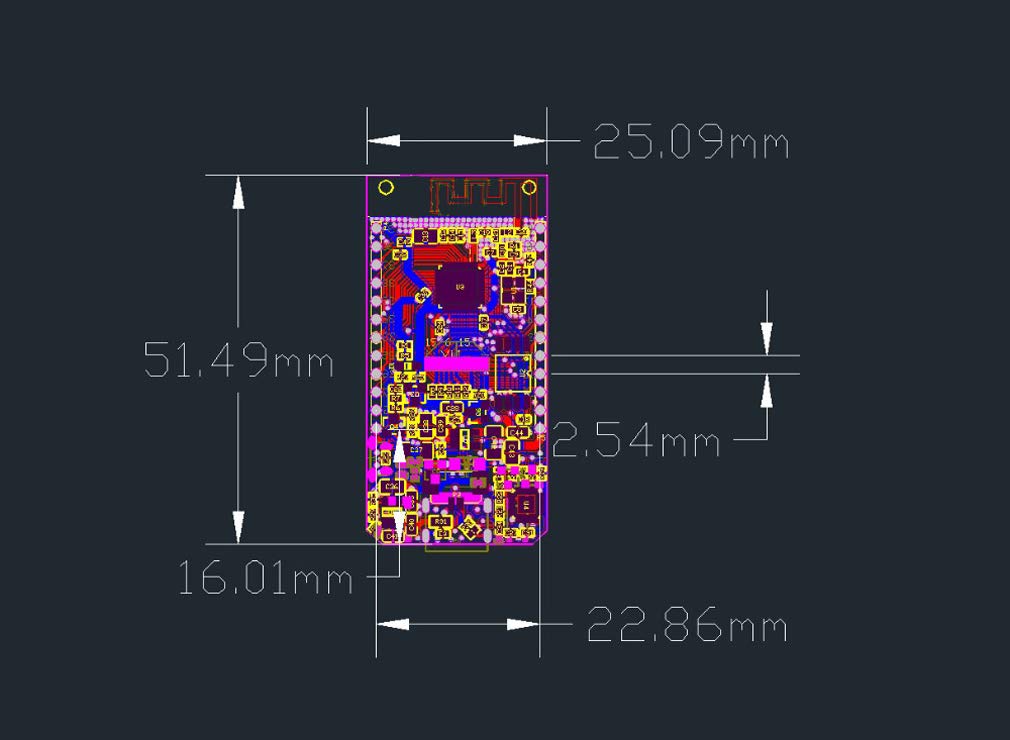 HiLetgo ESP32 LCD WiFi Kit ESP-32 1.14 Inch LCD Display WiFi+Bluetooth CH9102 USB Type-C Internet Development Board for Arduino ESP8266 NodeMCU