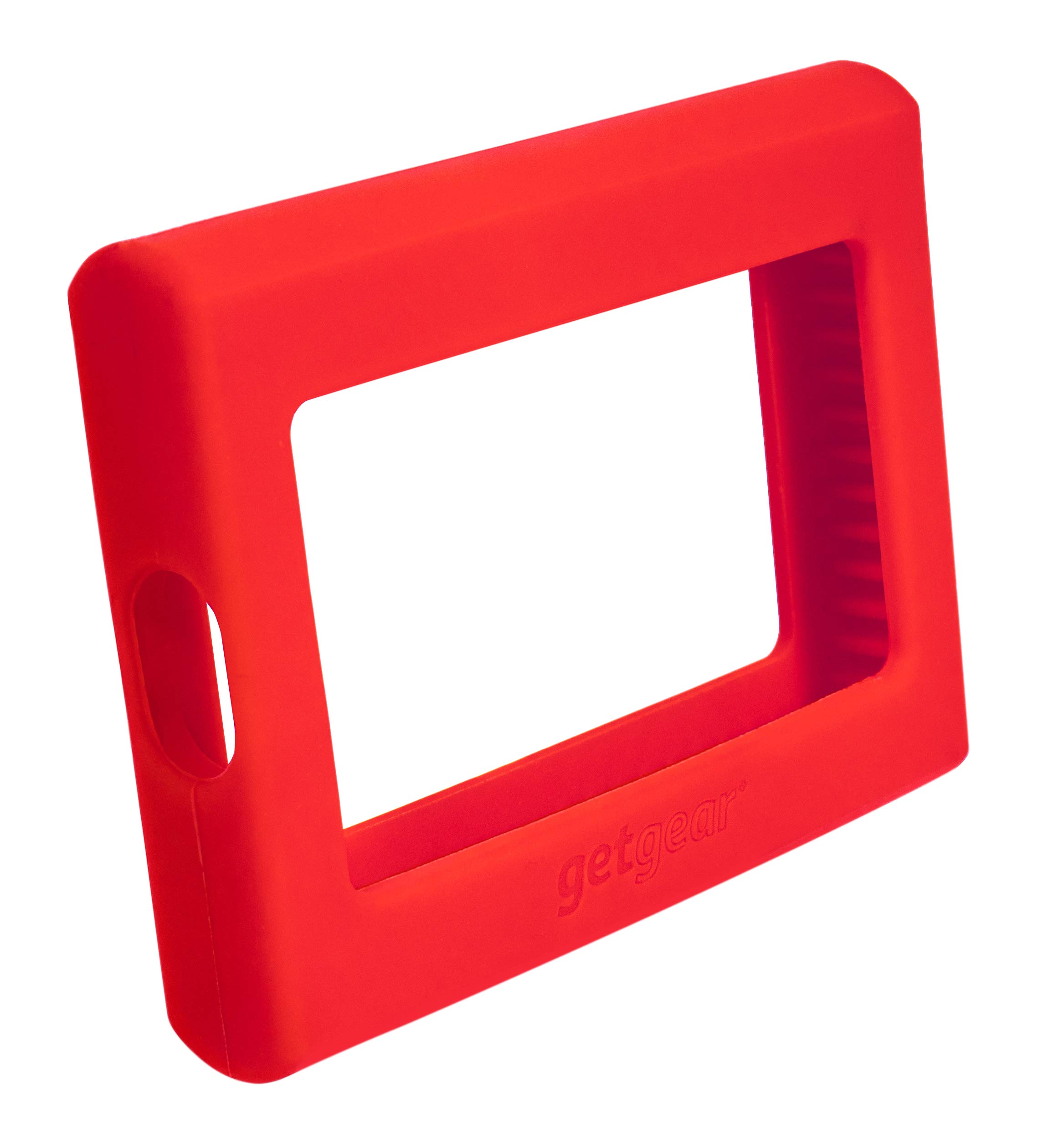 getgear Silicone Bumper for Samsung Portable SSD T5, Strong-Shock Absorbing, Slip-Resistant - Red