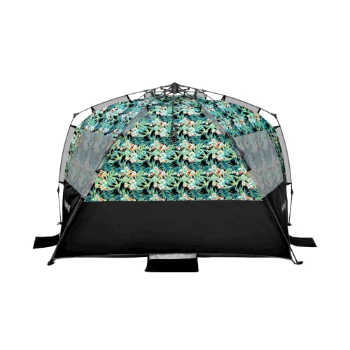 Hurley Beach Tent, Hawaiian Garden Black
