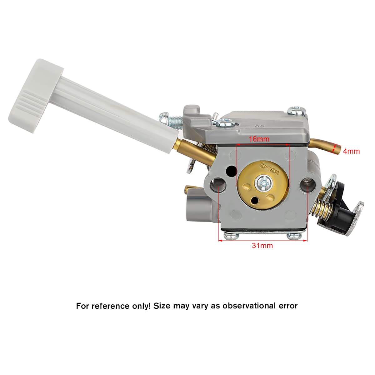 Harbot BP42 Carburetor with 900777005 Air Filter for Ryobi RY08420A RY08420 308054079 530069247 308054093 Carb Tune Up Kit