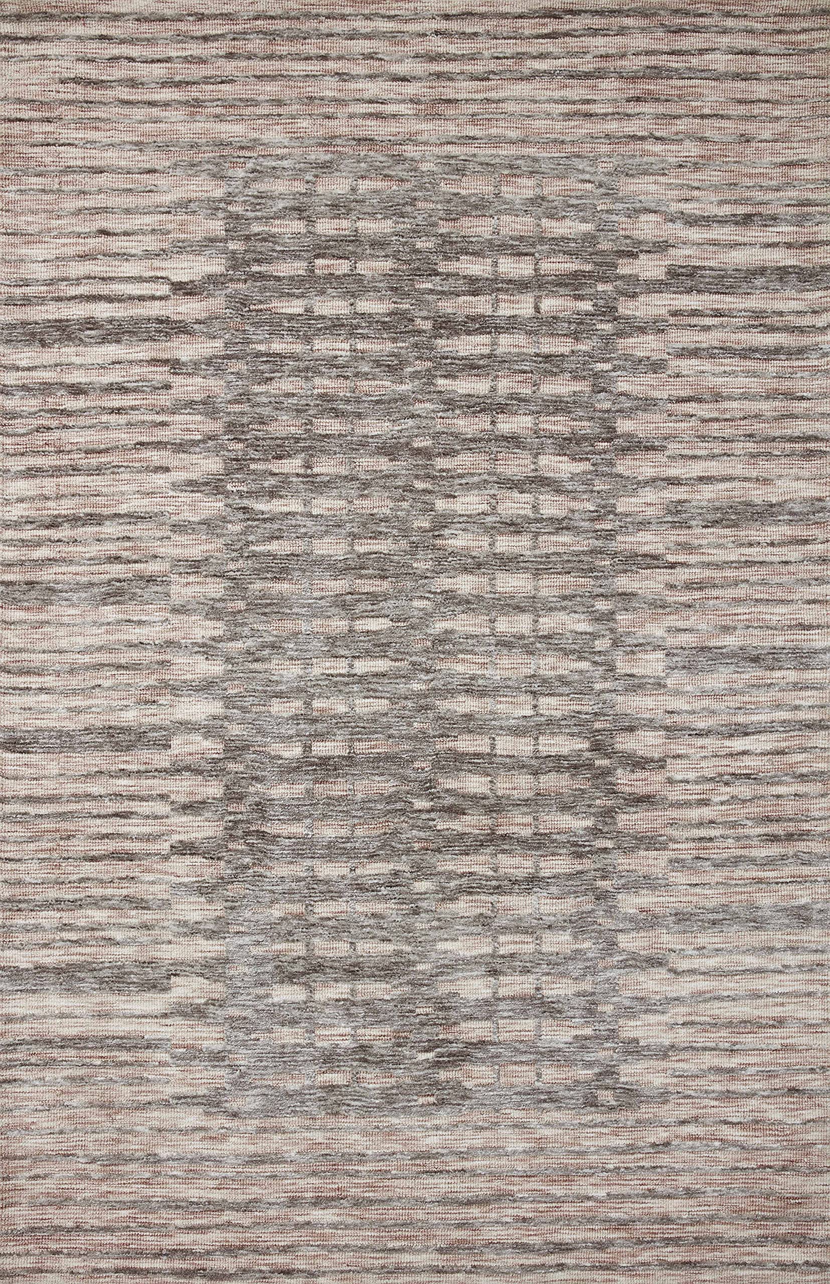 Justina Blakeney x Loloi Yeshaia Collection YES-07 Lagoon / Mist 18" x 18" Sample Rug