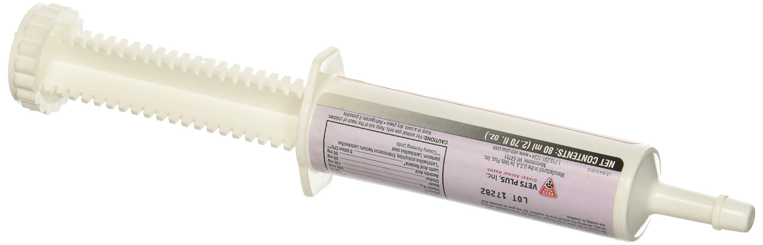 Vet's Plus Bomac Goats Prefer Probiotic Plus Paste Tube Antibiotic Therapy 80cc