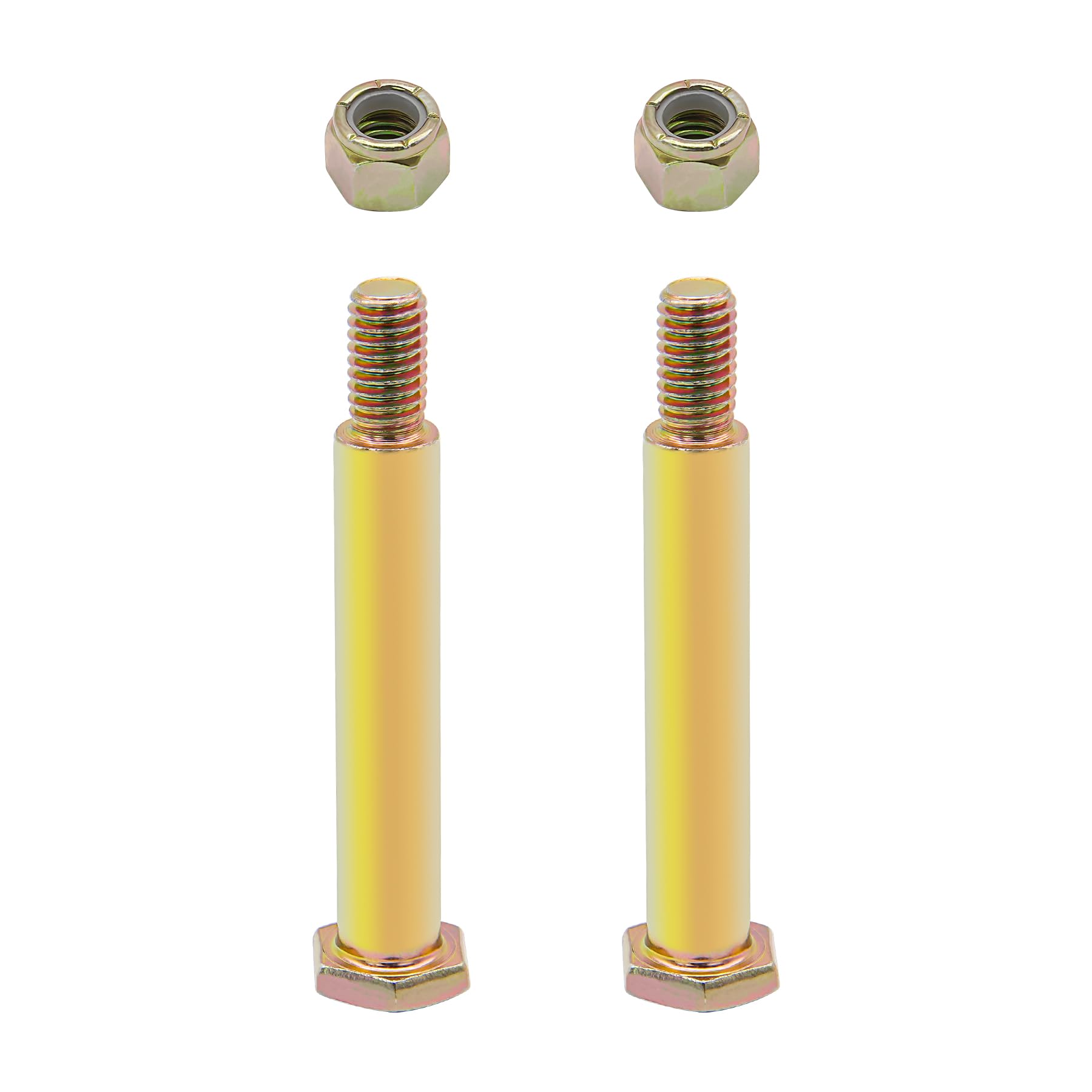 Huarntwo Replacement Wheel Shoulder Bolts and Lock Nuts for 137644 184218 184219 193406 532137644 738-3056 938-3056 73930600(2 Pack)