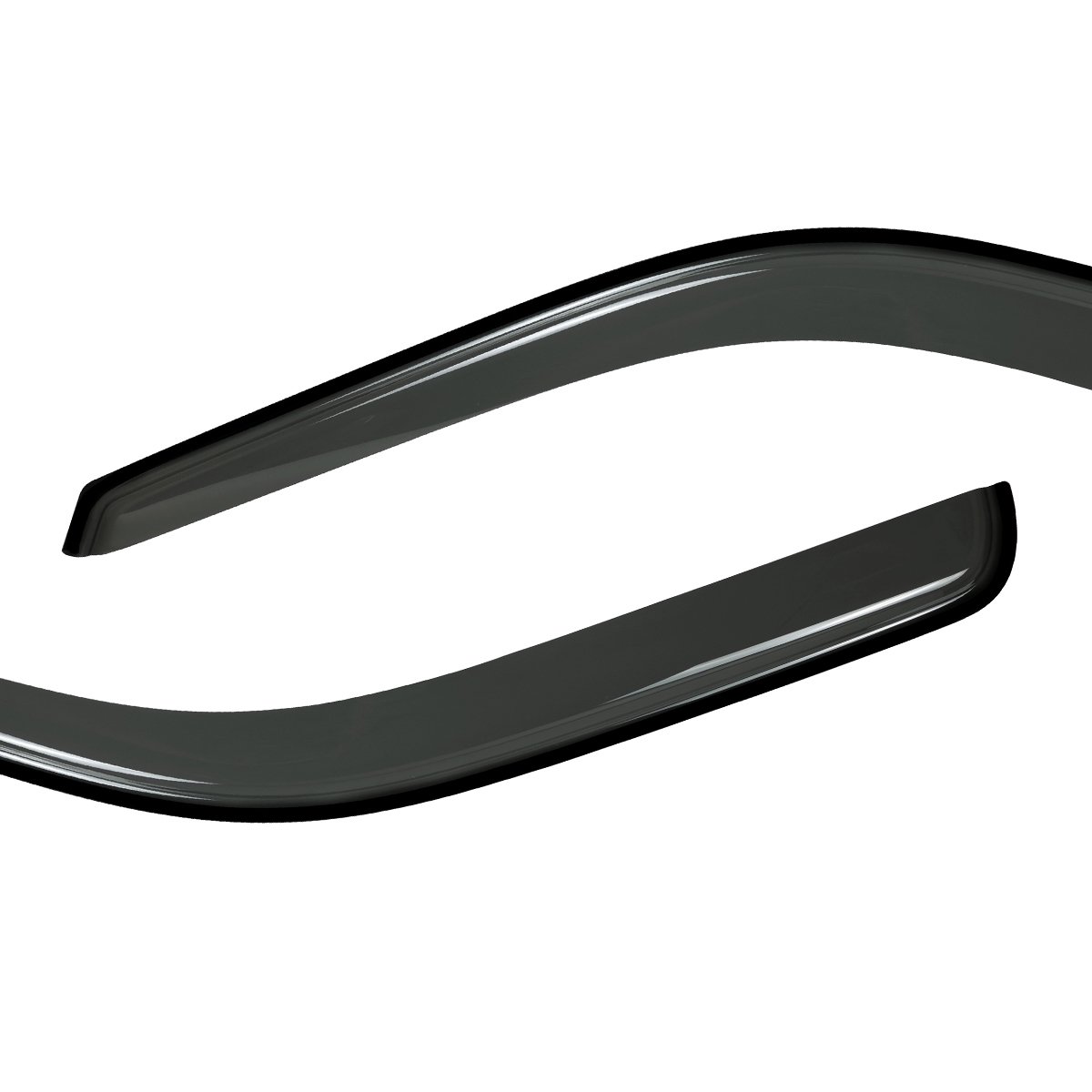 Gevog 4-Piece Side Window Deflector Original Window Visors Replacement for 1999-2016 F250 F350 F450 Super Duty Extended Cab Sun Rain Guard Visor