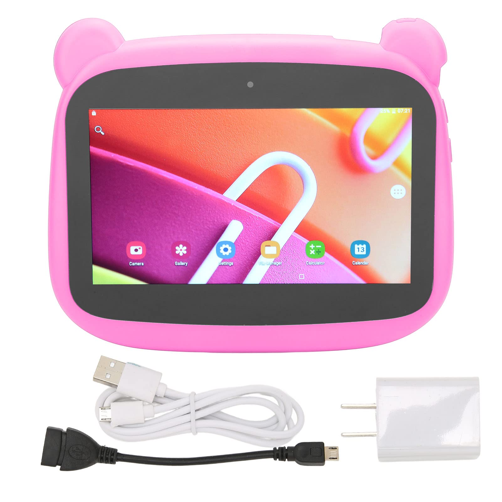 Haofy Kids Tablet, US Plug 100β240V 32GB ROM Dual Camera HD Tablet Dual Band for Ebook (US Plug)