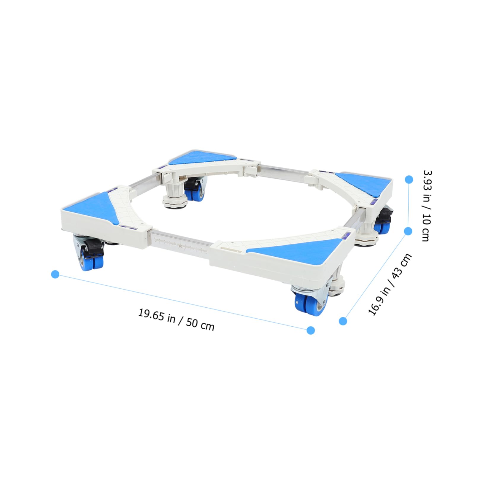 GATHINESS shelf dryer machine washer base stand Fridge Stand Base Fridge Base adjustable washing machine stand frniture moving braces electrical appliance Stainless steel white Kitchenware