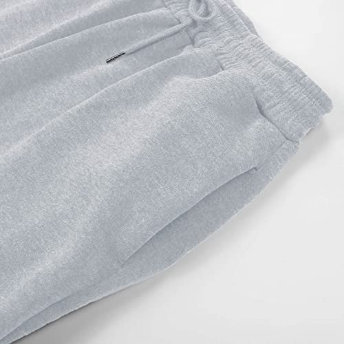 Gufesf Women's Sweatpants Yoga Athletic Jogger Running Pants Lounge Loose Drawstring Waist with Zipper Pockets fu0905-8