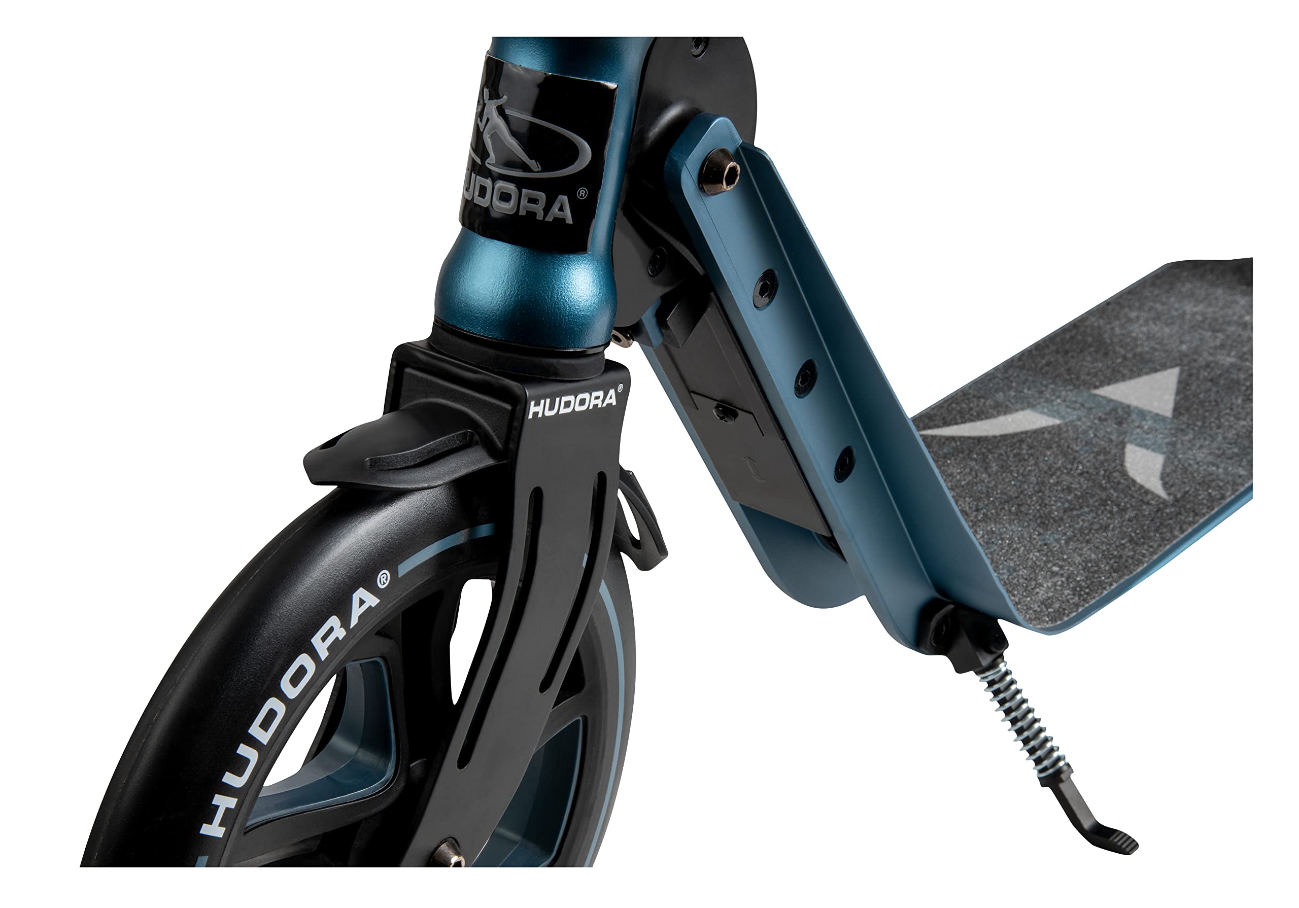 HUDORA 14118 Big Wheel V 230 City Scooter, Blue, one Size