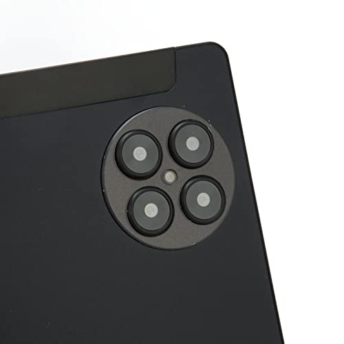 Haofy Office Tablet, Black Tablet PC with Octa Core CPU 10.1in FHD 1080P for Travel (US Plug)