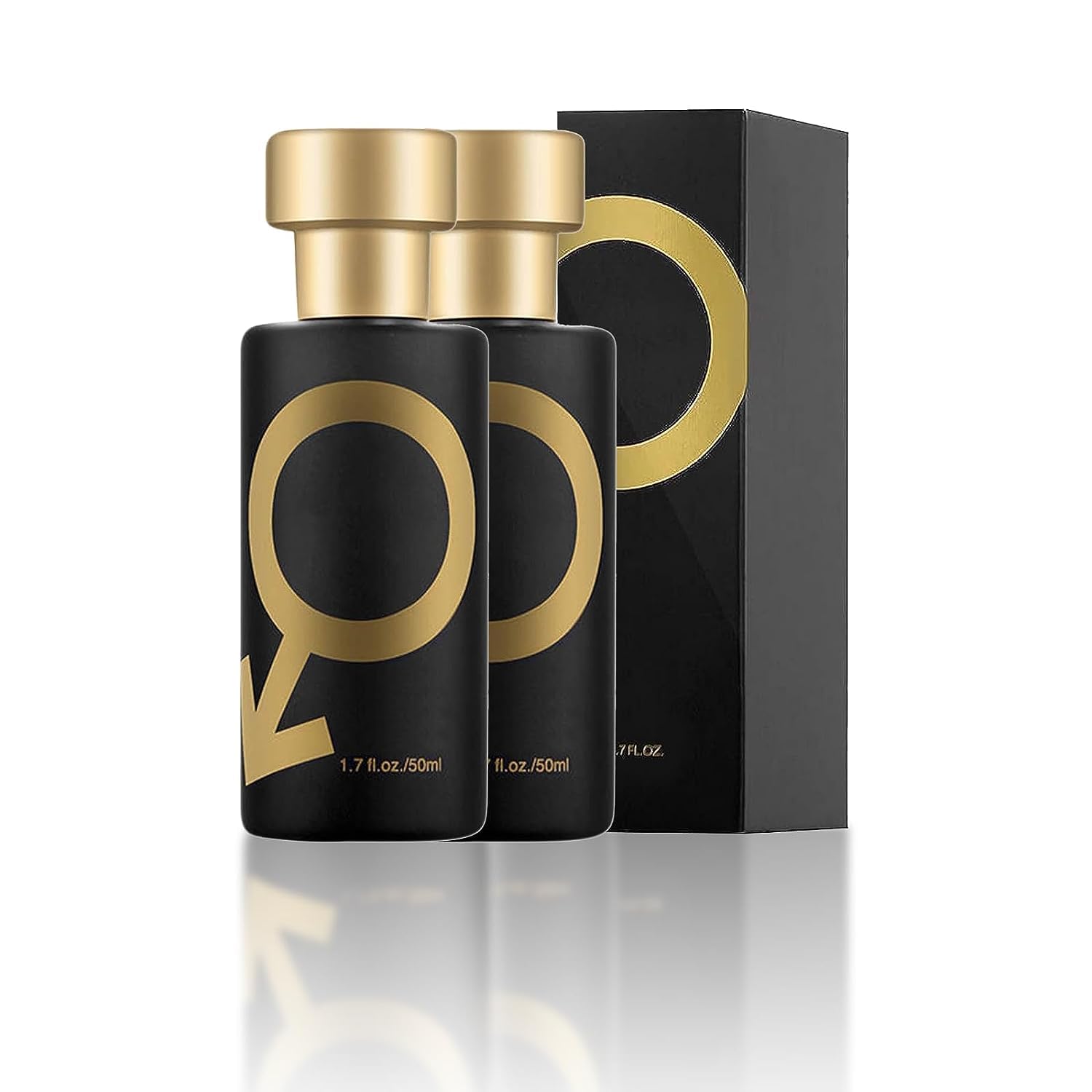GHQFG Cupid Hypnosis Cologne for Men, Cupid Fragrances for Men, Cupids Pheromone Cologne for Men, Neolure Perfume for Him, Men Perfume Allure Her Hypnosis Cologne, Eau De Toilette Spray (2pcs)