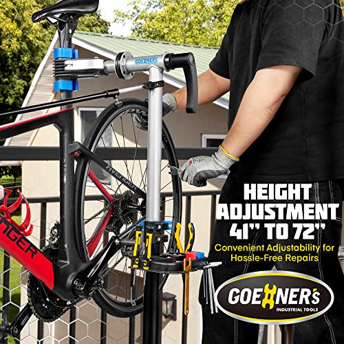 Gioventù E Bike Repair Stand Bicycle Stand (Max 100 lbs) - Bike Stand for Maintenance, Bicycle Repair Stand with Quick Release for E-bikes, Mountain Bikes and Road Bikes