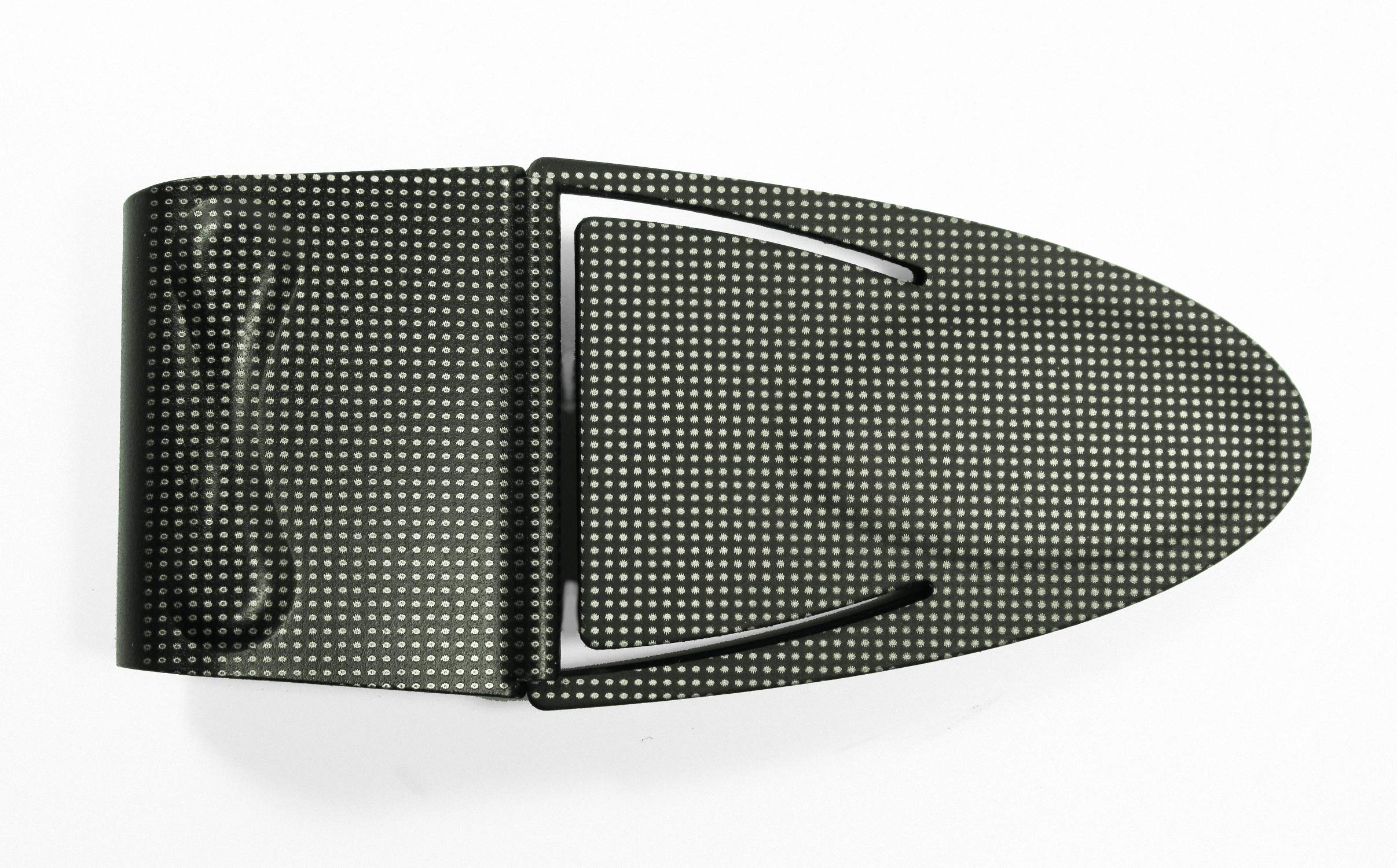 Geneva Black Mesh Money Clamp with Wallet