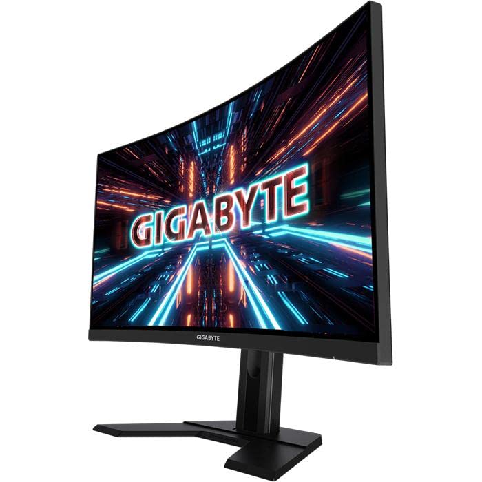 GIGABYTE G27FC A (27" 165Hz 1080P Curved Gaming Monitor, 1920 x 1080 VA 1500R Display, 1ms (MPRT) Response Time, 91% DCI-P3, FreeSync Premium, 1x Display Port 1.2, 2x HDMI 1.4)