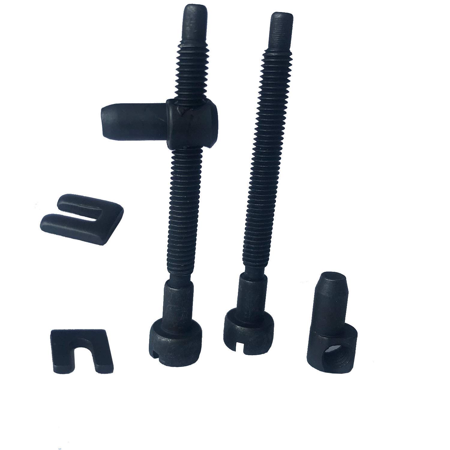 HRuiRed 2 Pack Chain Tensioner Adjuster Screw Adjusting Kit for Husqvarna 61 66 162 181 266 268 272 272xp 281 288 Chainsaw OEM 501 53 71-01