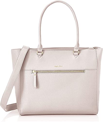 Legato Largo LG-U0051Z Women's 2-Way Tote Bag, A4, PC Storage/Multiple Storage, Light Gray
