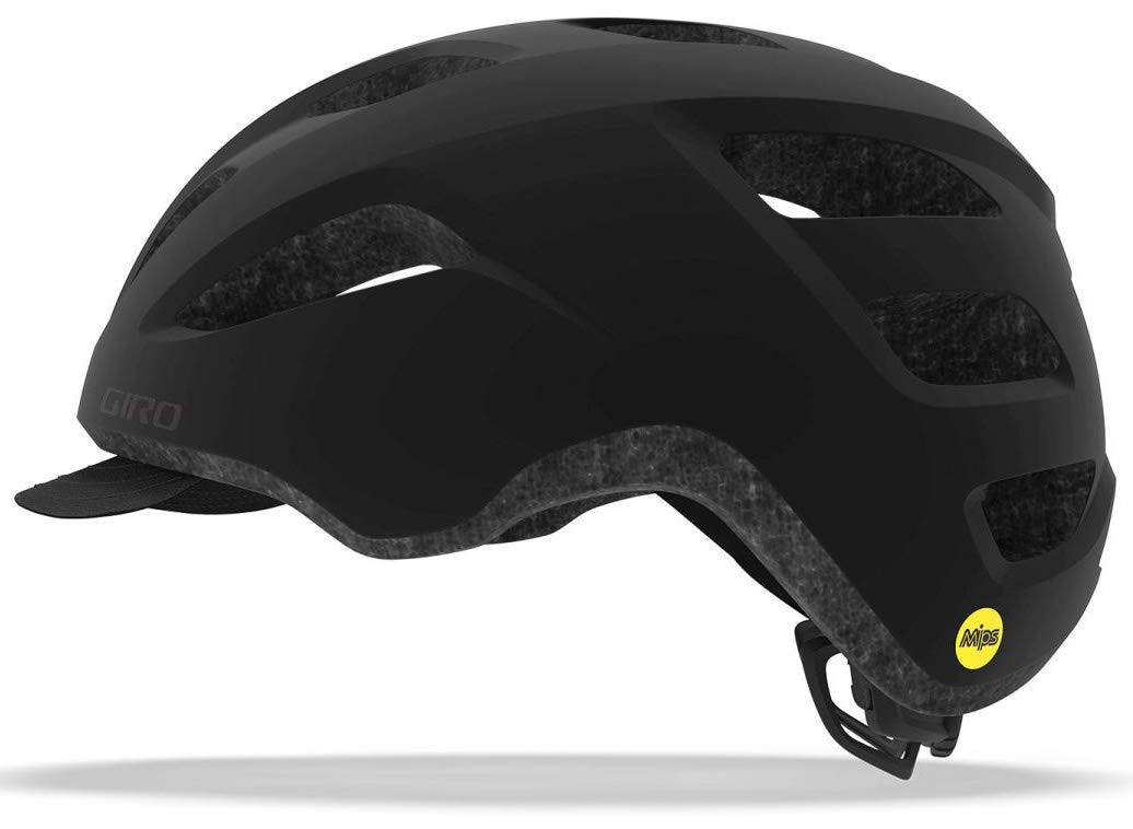 Giro Cormick MIPS Adult Urban Cycling Helmet - Matte Black/Dark Blue (2022), Universal Adult (54-61 cm)