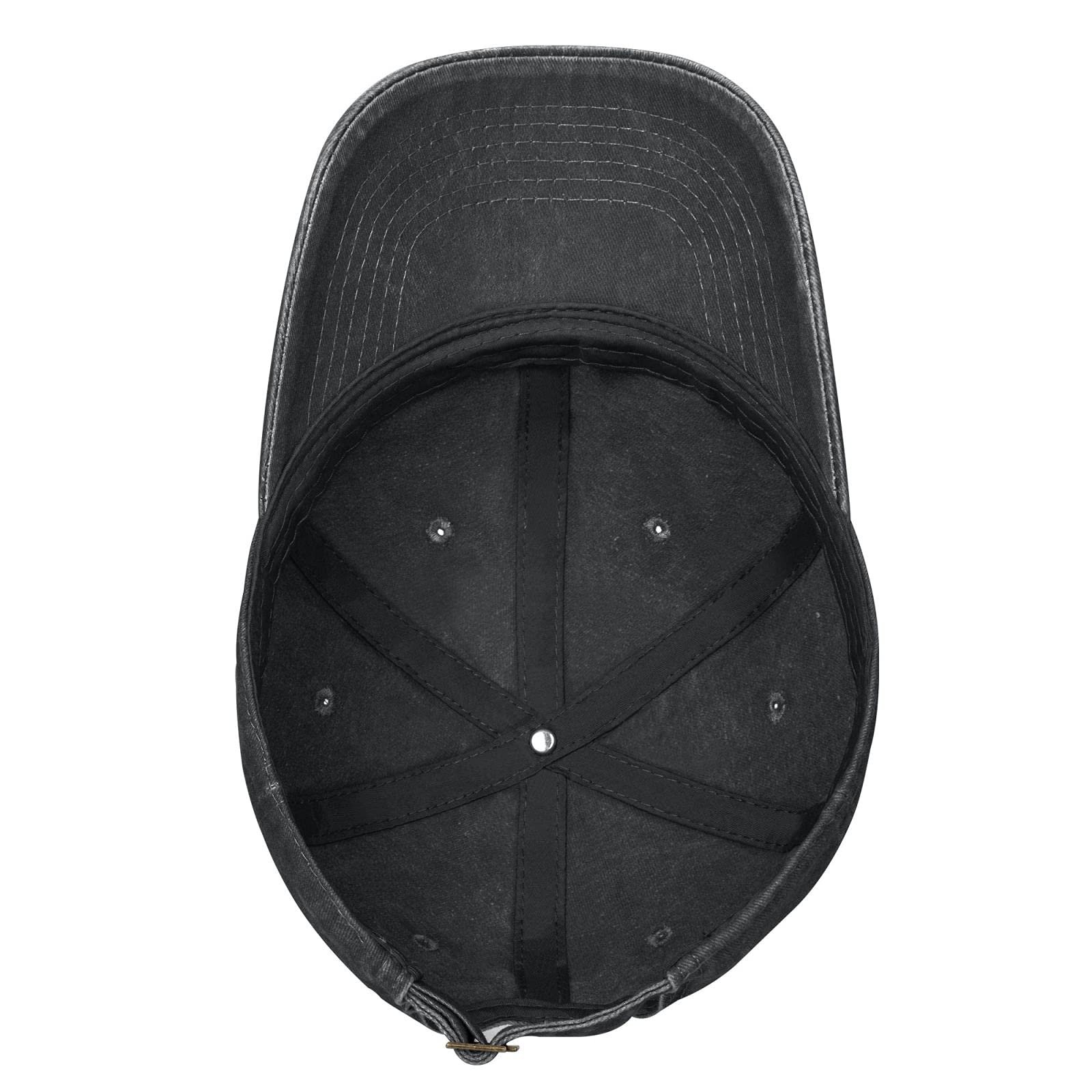 Goth Pentacle Wreath Wicca Witch Pagan Teen Denim Cowboy Hat Baseball Cap Sun Hats Black Trucker Hats