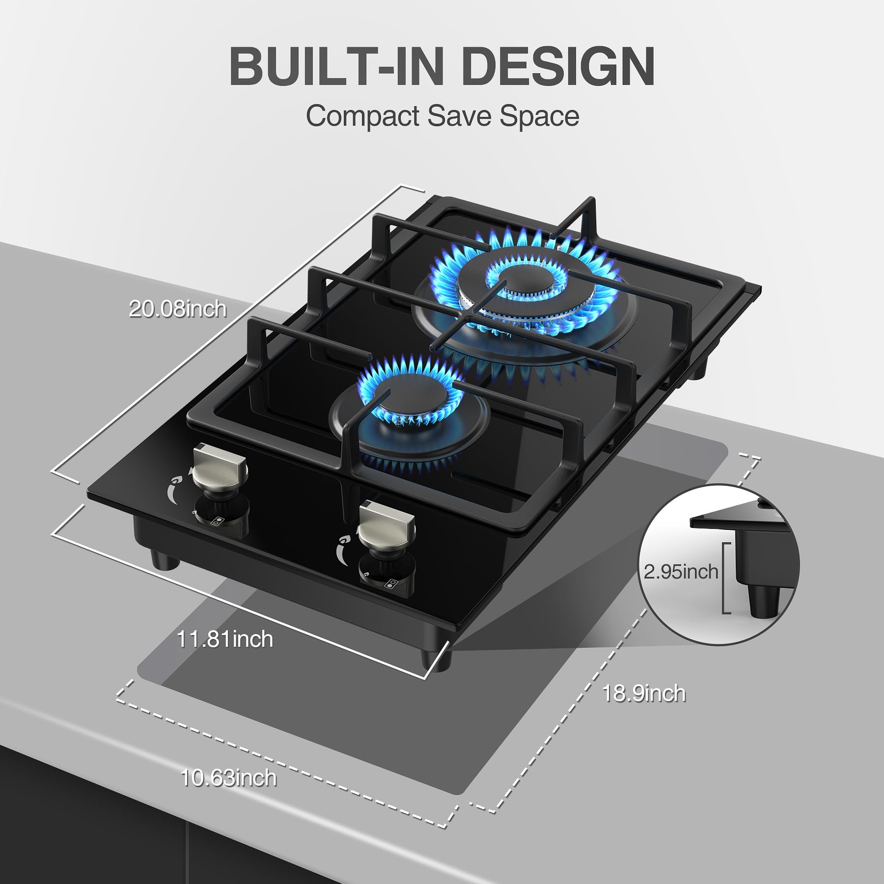 gas 2 burner