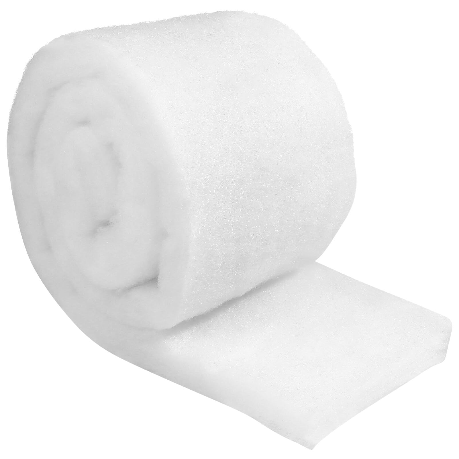Hemobllo Aquarium Filter Media Filter Pad, Biochemical Filter Cotton Foam Thicken Sponge Roll, Fish Tank Filter Pad Cut to Fit Most Fish Tank Water Cleaning Supplies (200cm x 12cm)