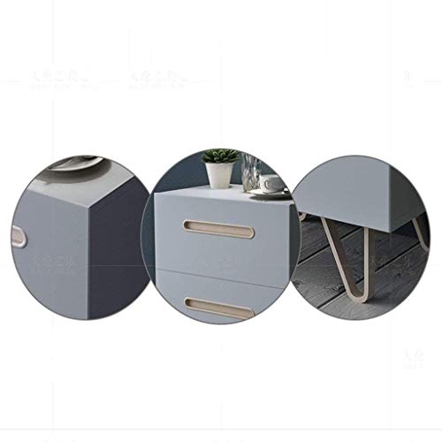 SJYDQ Nightstand, Small End Table for Bedroom, Bed Side Table with Drawers, Bedside Table Accent Table