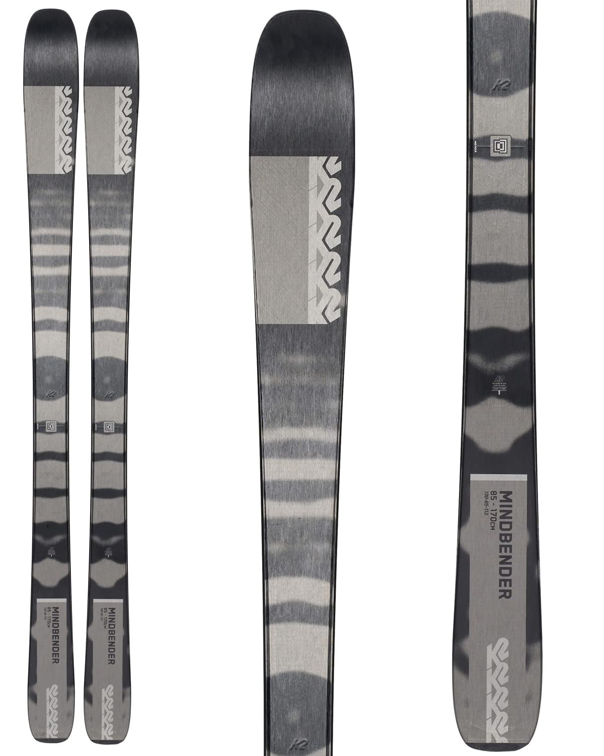 K2 Mindbender 85 Mens Skis 163cm