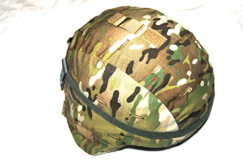 Genuine Usgi Ach Mich Msa Sds Helmet With Multicam Cover - Large