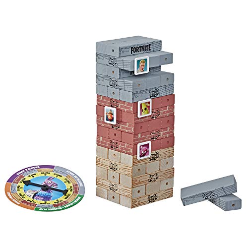 Hasbro Gaming Jenga: Fortnite Edition Game, Wooden Block Stacking Tower Game for Fortnite Fans, Ages 8 & Up
