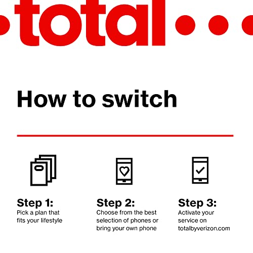 Total by Verizon Nokia G300 5G, 64GB, Black - Prepaid Smartphone (Locked)