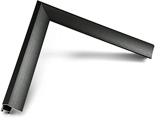 Frame My TV Deco TV Frames Alloy Prismatic - Graphite Bezel Compatible ONLY with Samsung The Frame TV (75", Fits 2021-2024 Frame TV)