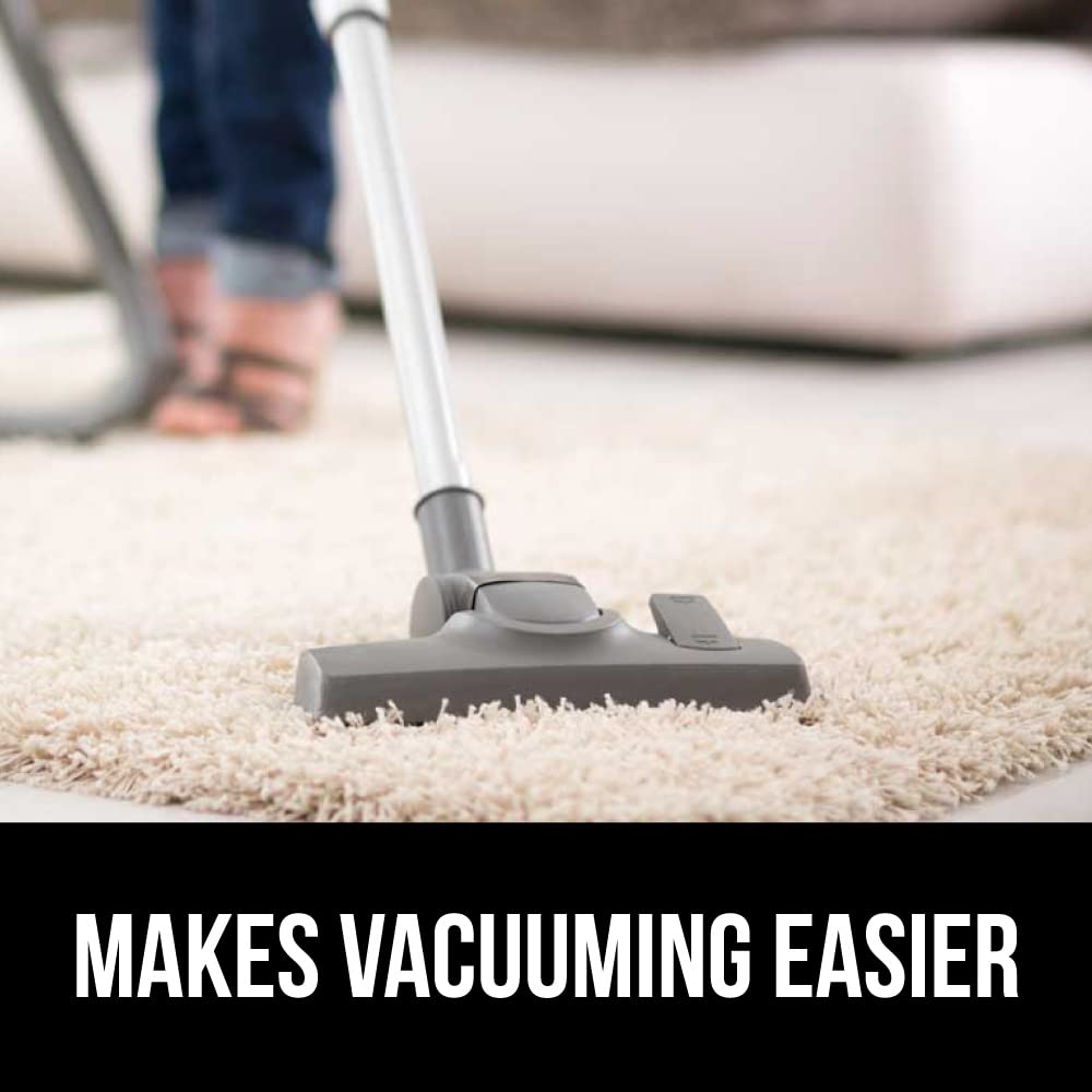 Gorilla Grip Extra Strong Rug Pad Gripper, Grips Keep Area Rugs Safe and in Place, Thick, Slip and Skid Resistant Pads for Hard Floors Under Carpet Mat Cushion and Hardwood Floor Protection 3x5 FT