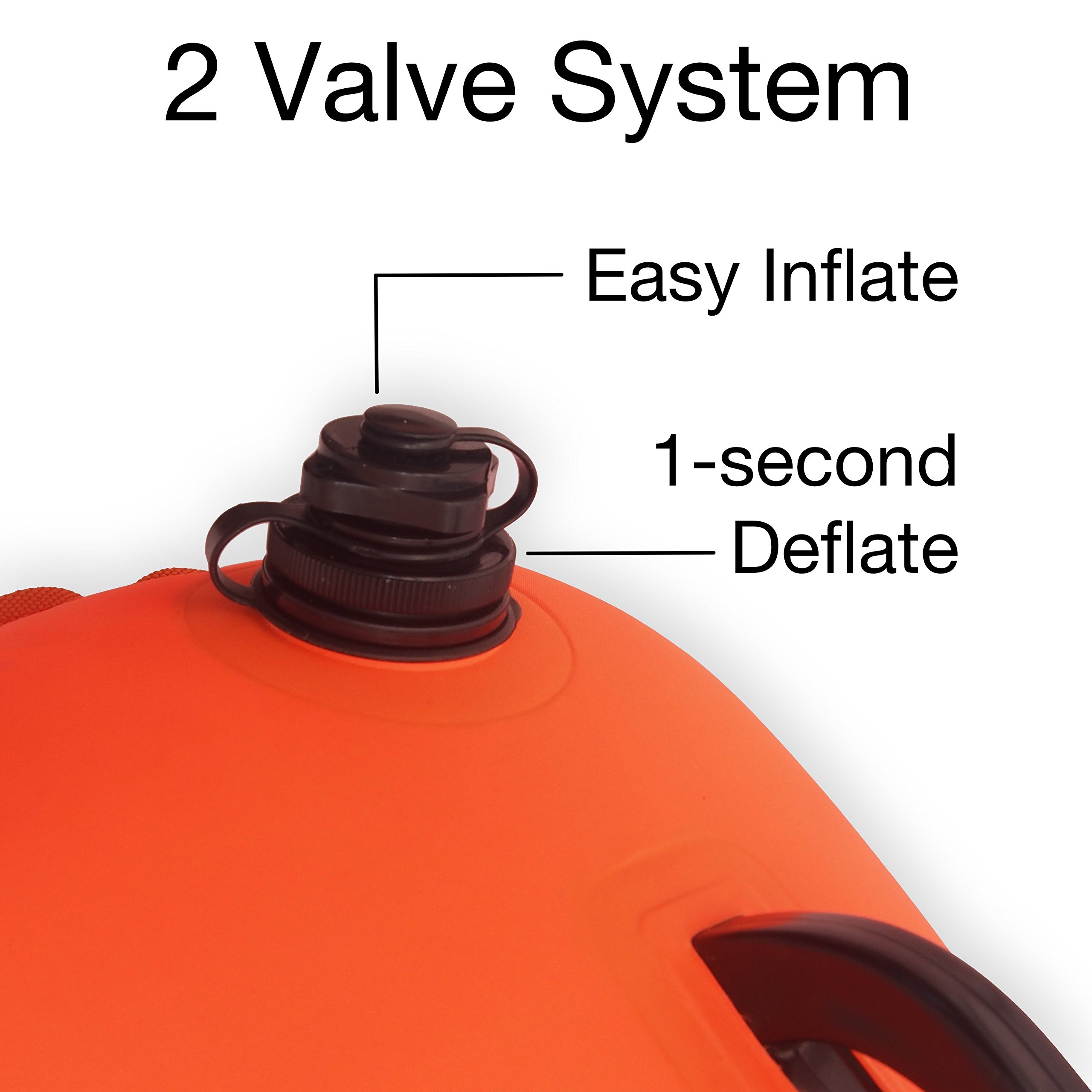 Hotspear Open Water Swim Buoy Dry Bag Compact Model 20 Liter New