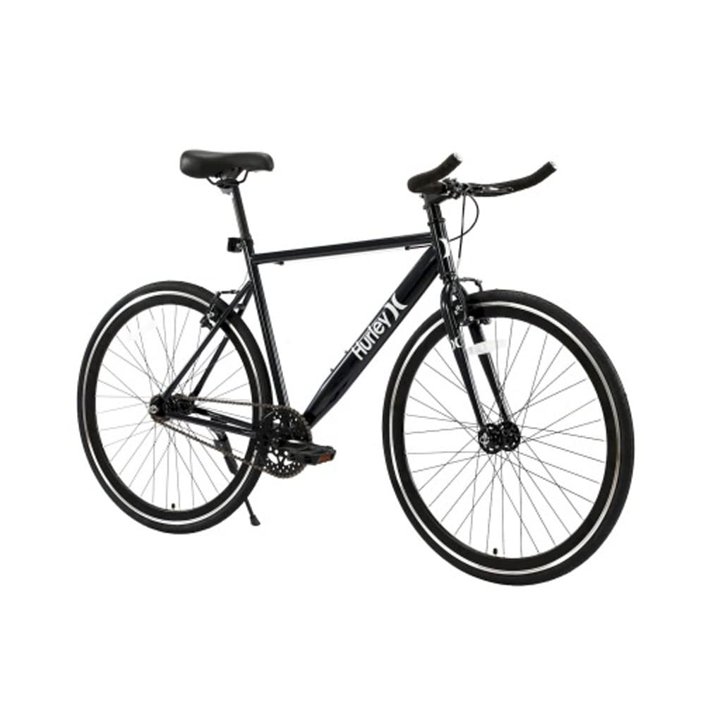 Hurley Cutback Single Speed Urban Road Bike (Charcoal, L / 21 Fits 5'8"-6'2")